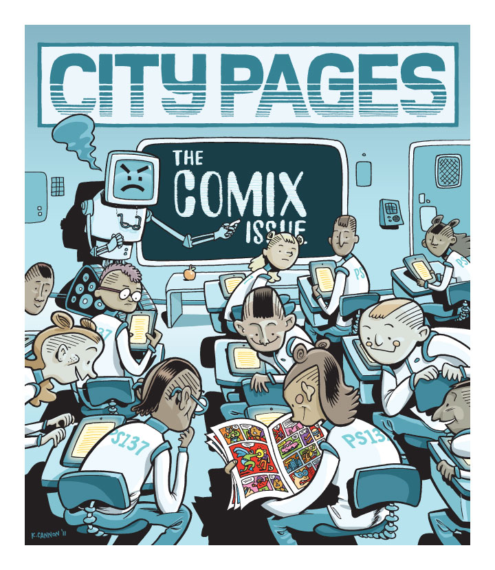 Kevin Cannon, cartooning & illustration
